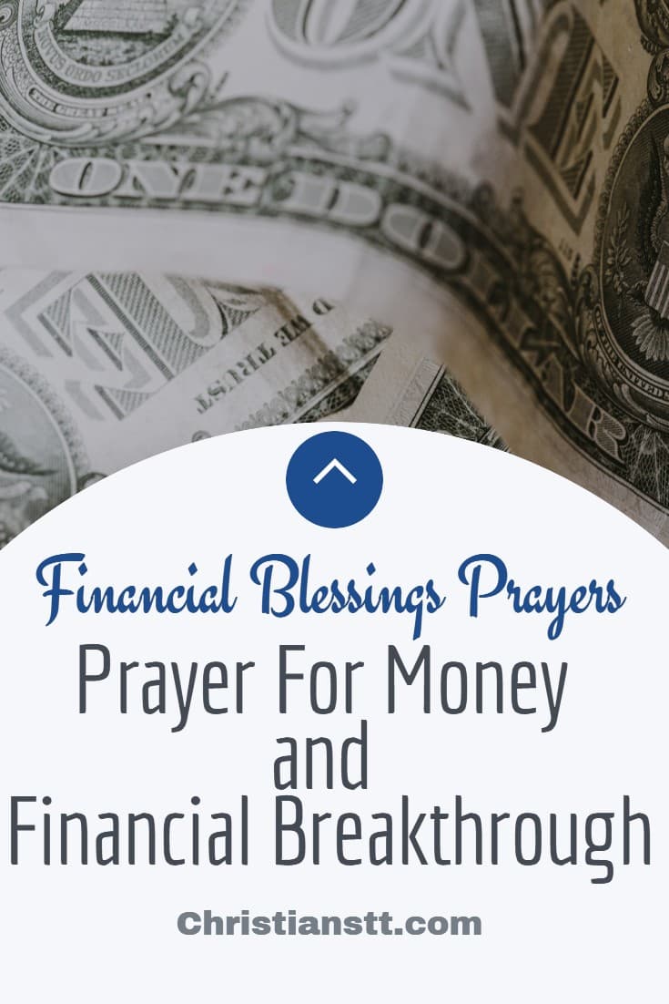Prayer For Money And Financial Breakthrough - ChristiansTT