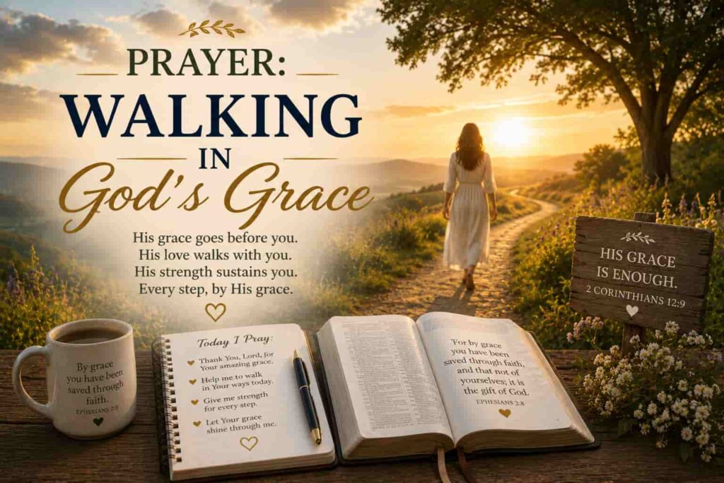 Prayer: Walking In God's Grace - ChristiansTT