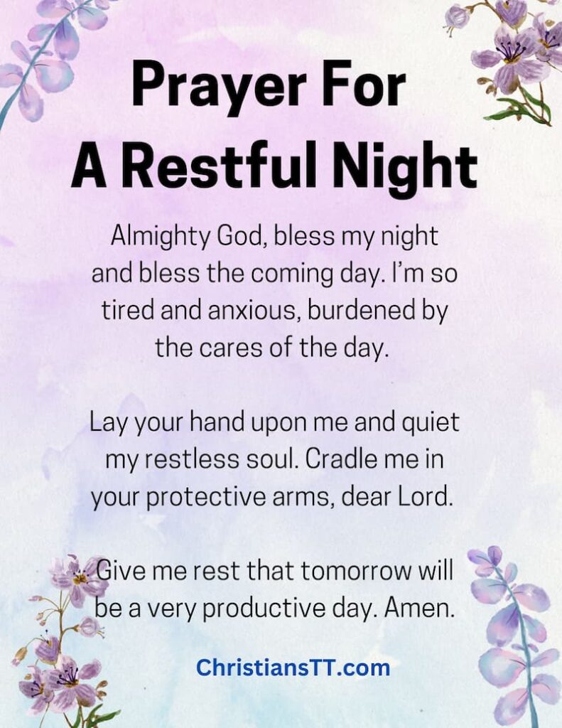 Powerful Night Prayers For Peaceful Sleep And Rest